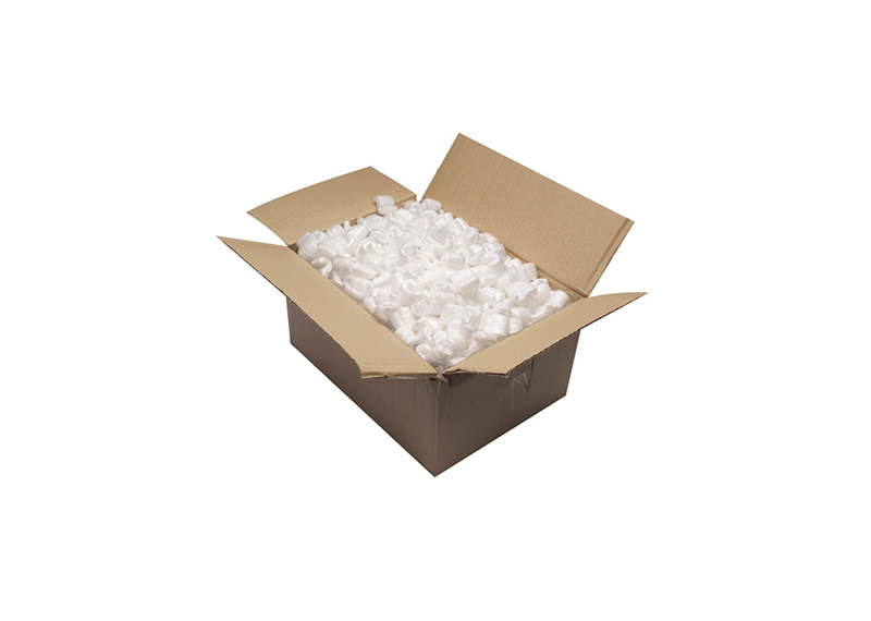 Flocos de esferovite - proteção e acondicionamento